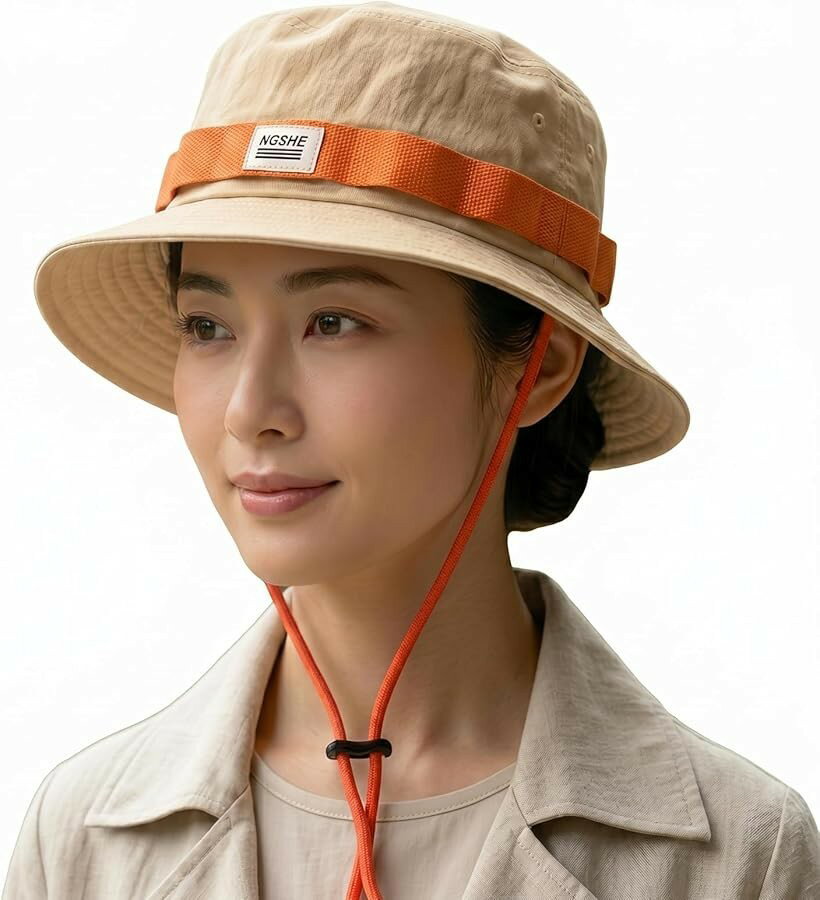 バリエーションコード : 2brnw2yf1j商品コード2brnw9y8f8商品名レディース 帽子 ブー二ーハット サファリ UV カット 小顔効果 あご紐付 軽量 折り畳み お洒落 可愛い アウトドア レジャーブランドArimeluneカ...