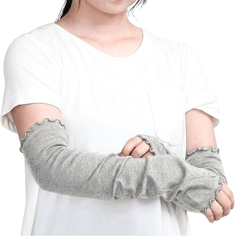 バリエーションコード : 2brni38flj商品コード2bkhy1p8un商品名エンプティオ シルク混 洗える 腕カバー アームスリーブ 作業用 ゴルフ ガーデニング 日焼け防止 冷感 ずれない 涼しい 可愛い 家事 オシャレ 登山 タト...