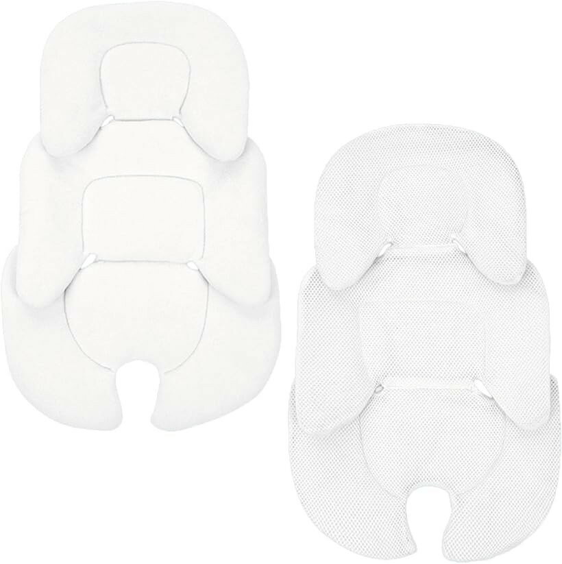 バリエーションコード : 2brlxctwtu商品コード2brlxv4ury商品名ふわふか密着 ベビーカー シートクッション チャイルドシート インナー 通気 メッシュ 軽量 両面仕様 洗濯可能ブランドPIENSEカラーホワイト「快適な座り...