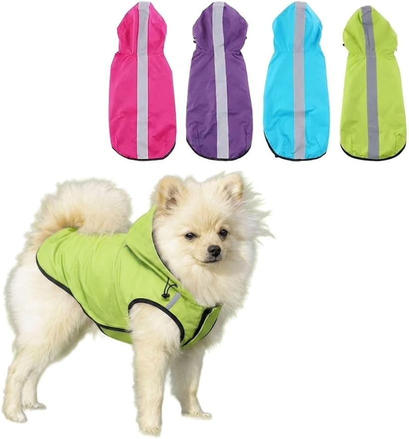 バリエーションコード : 2brl10g8k4商品コード2brl1orjrs商品名犬 小型犬 レインコート 犬用傘 防水ブランドk2letterカラーグリーンサイズ等S・防水素材でしっかり雨をガード ・軽量＆やわらか素材で快適な着心地 ・フ...