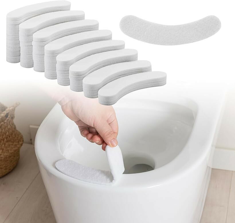 バリエーションコード : 2bu2guo2ii商品コード2bu2gi18g5商品名トイレ吸水パッド 防臭機能付き アンモニア臭カット おしっこ飛散防止 0.5cm薄型 おしっこ吸収パッド 貼るだけ簡単 便器隙間カバー 使い捨て 頑丈包装 臭...