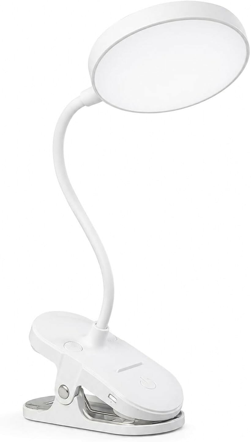 商品コード2brcs51yjs商品名LED クリップライト 充電式 デスクライト Type-C コードレス 3色調色 無段階調光 フレキシブルアーム 360度角度調整 卓上ライトブランドAZNABLEカラーホワイト「コードレスでどこでも使え...