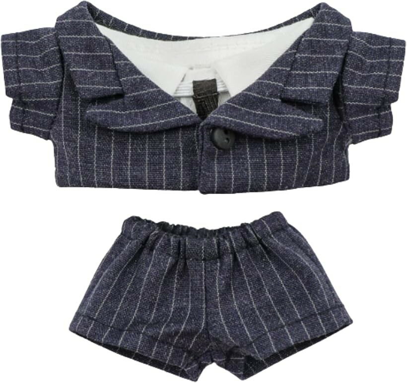 バリエーションコード : 2brf4ucrhw商品コード2brf4rshy4商品名-ぬい服-10cm スーツ-シャツ-ネクタイ-ぬいぐるみ-服-人形ブランドAXLUCEカラーネイビー10cm ぬいぐるみ用のジャケット・パンツ・シャツ・ネクタ...