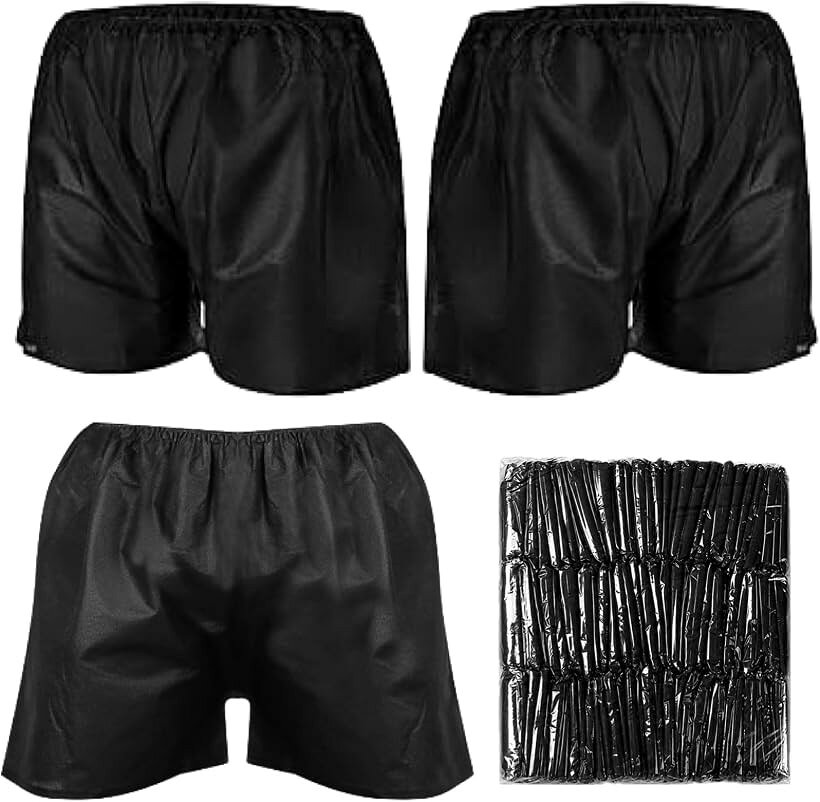 商品コード2bktdsi9k1商品名紙パンツ 使い捨て ペーパーショーツ トランクス 50枚 男性 女性 フリーサイズ 個包装 不織布 エステ サロン 旅行 入院 業務用 大容量ブランドAilunateカラーブラック使い捨てタイプのペーパー...