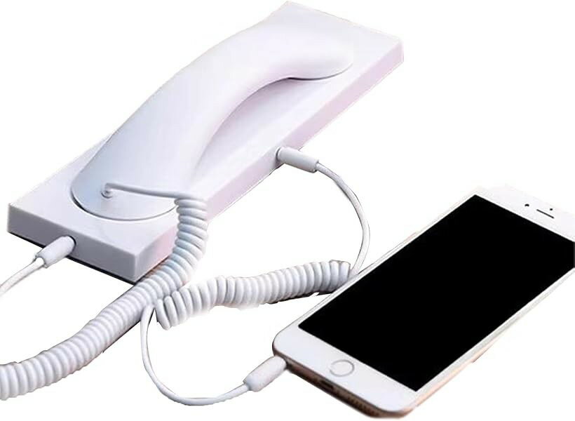 商品コード2brfdx2jqq商品名スマホ 受話器 レトロ 軽量 受信機 携帯電話 有線 受話器型 3.5mm端子 シニアブランドHyackカラーホワイトレトロな受話器型ヘッドセット。シニアの方にも握りやすい受話器です。固定電話の受話器型な...