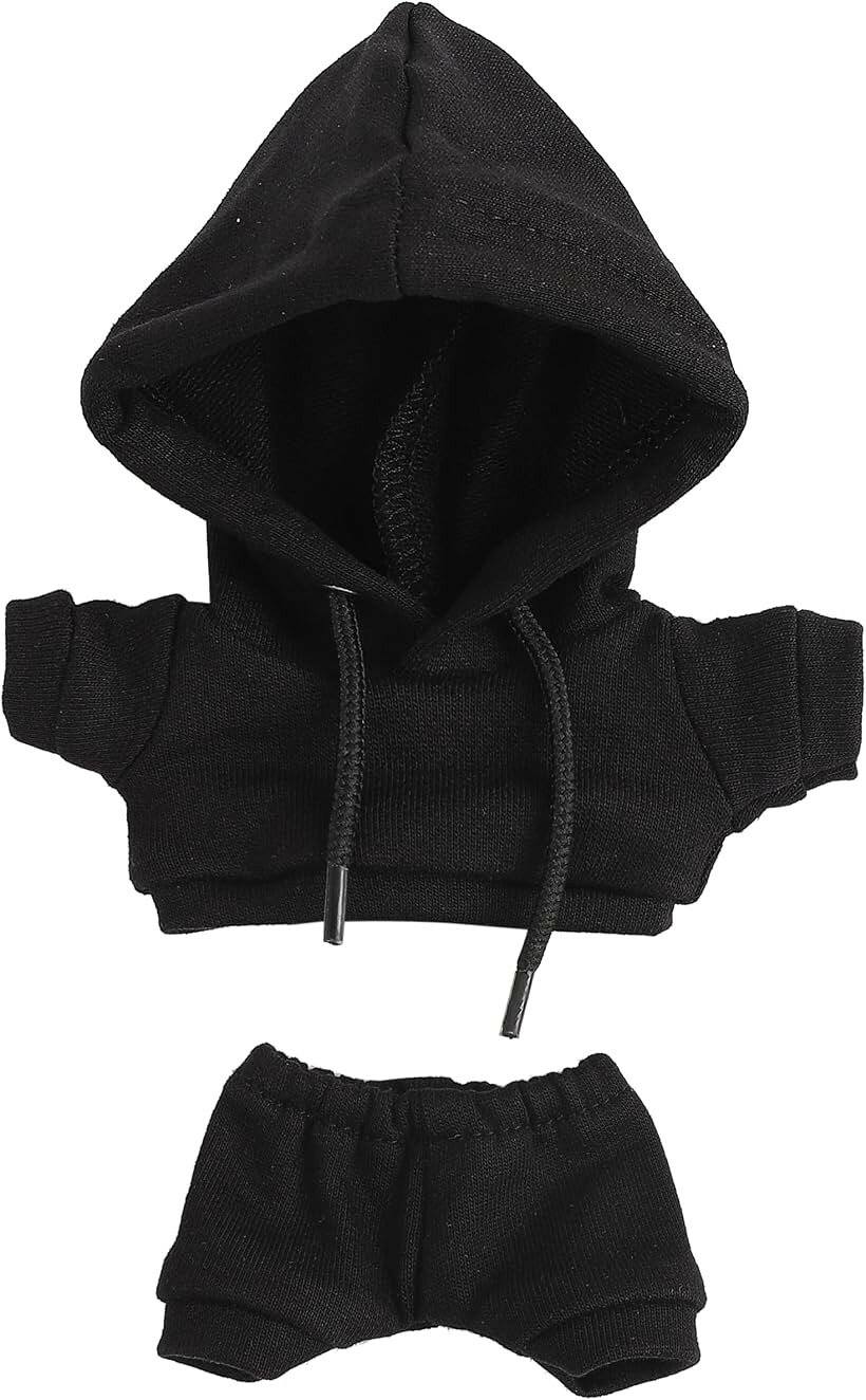 バリエーションコード : 2bkhyilwo2商品コード2bkhtno9rc商品名ぬい服 ぬいぐるみ 服 パーカー ズボン 人形ブランドAXLUCEカラーブラックサイズ等20cmぬいぐるみ用のパーカーとズボンです。お気に入りのぬいぐるみをお...