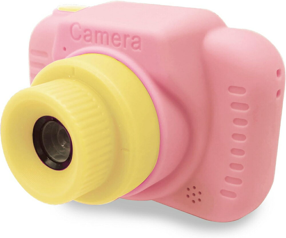 商品の特徴 子どもの「撮りたい！」をすぐ叶えるキッズデジタルカメラ。 軽量＆コンパクト設計で、小さな手でも持ちやすく、はじめてのカメラに最適です。 ワンタッチで写真・動画撮影ができ、直感操作でかんたん。 800万画素で、大切な瞬間をしっかり...