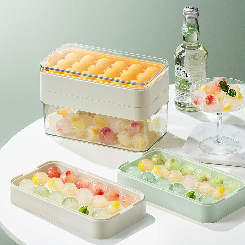 この商品について【製氷皿+氷収納ボックス】製氷皿を持って、真夏に家で家族や友達などと一緒に冷たい飲み物を飲んで、涼しい夏を快適に過ごしましょう。少し雰囲気を変えたい時やパーティーなどのようなイベント時にもにぎやかさを添えます。水だけでなく、...