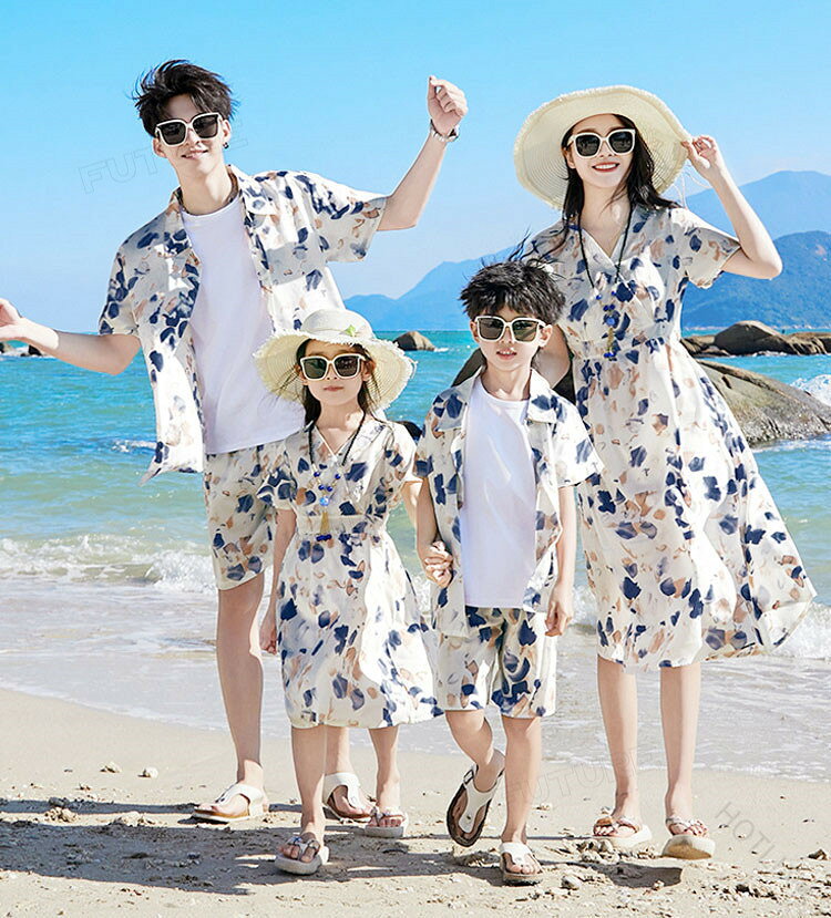.親子 ペアルック アロハシャツ リンクコーデ 親子ペア ワンピース セット 夏 花柄 親子Tシャツ パパ ママ 娘 赤ちゃん おそろい 家族 お揃い tシャツ かわいい 親子 ペアtシャツ 半袖 母 息子 父 娘 男女 兄弟 姉妹 男の子...