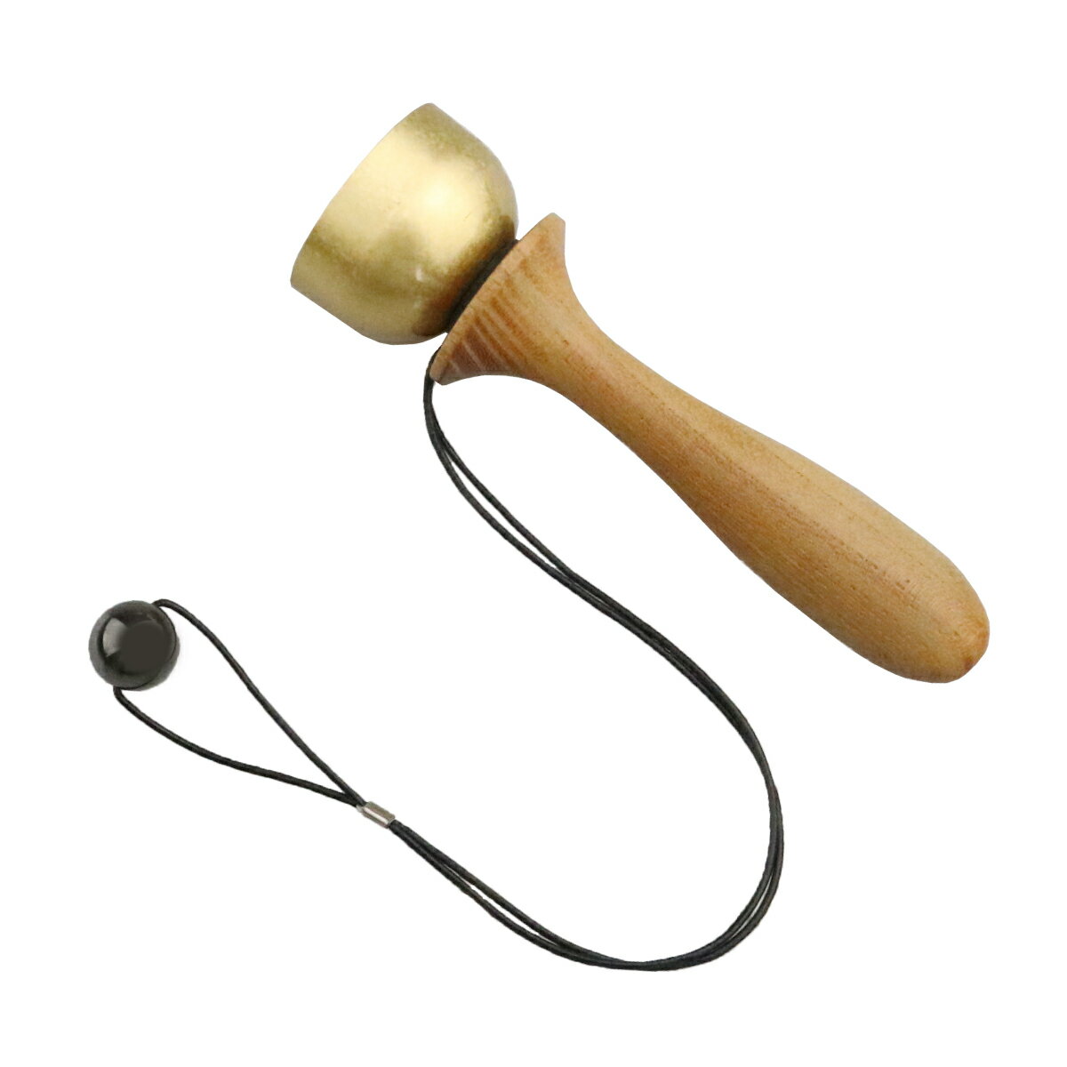 ↑画像クリックで大きな画像をご覧頂けます。 商品説明 携帯用の小さな柄付きのおりんです。 持ち運びしやすく、お墓参りや寺院や霊場めぐりのときに便利です。 紐の先の天然石へマタイトを打ち子にしておりんを鳴らしてください。 ヘマタイトは磁力があ...