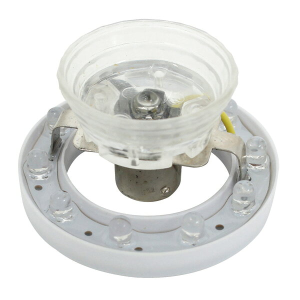LEDユニット 超流星マーカーユニット DC12V/DC24V ブルーイッシュホワイト■商品説明・DC12V/DC24V共用・電圧による明るさ変化を防止する定電流回路採用・高輝度LED採用。・主材料：アクリル・鉄（亜鉛メッキ）・重量：約40...