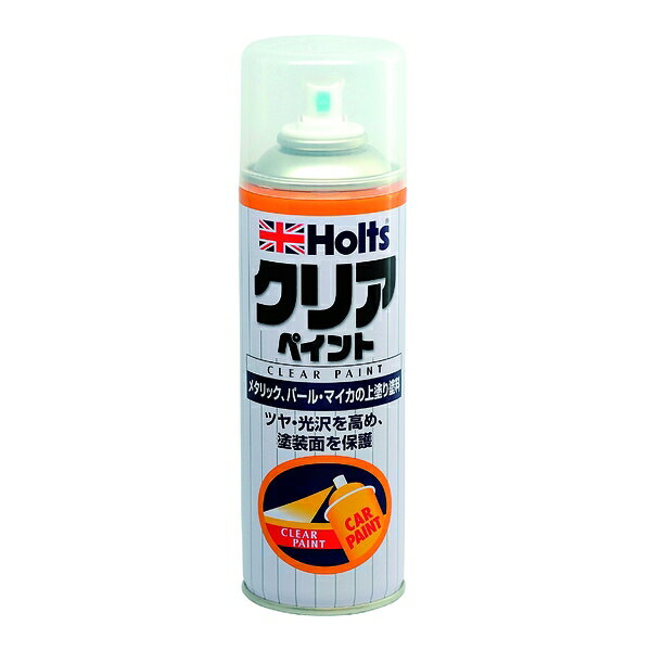 クリア 300ml●メタリック、パール、マイカカラーの仕上げ用の透明な艶出し塗料。●紫外線や酸性雨などから保護しツヤ・光沢を高めます。●ボディはもちろんバンパーにも最適な塗料です。●300mlメーカー：ホルツ品番：MH11604