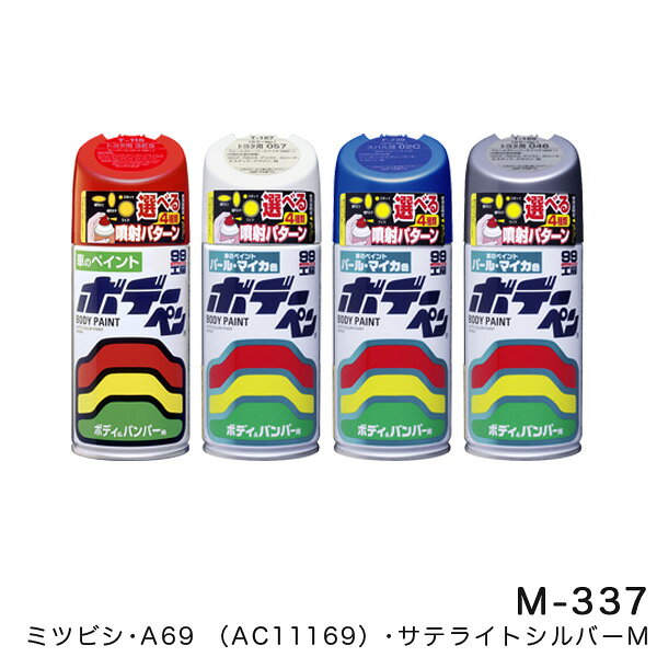 ボディやバンパーのキズ補修・塗装用スプレーペイント●広範囲のキズの補修・塗装にオススメのスプレータイプ。●「ボデーペン」は透明度が高く、元の塗装部分との色あわせがしやすく、耐候性に優れたストレートアクリル塗料で、液ダレしにくく初心者にも扱い...