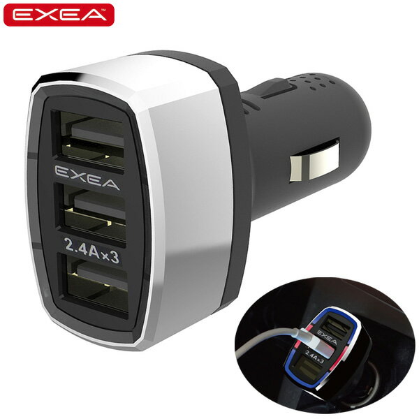 ●高機能USBポートを3個搭載したUSB充電プラグです。●USB機器の充電状態の目安を示す、インジケーターを採用しています。※充電中は「赤色」、充電完了時は「青色」にインジケーターが変化します。●USBポートは接続した機種を自動で判別し、機...