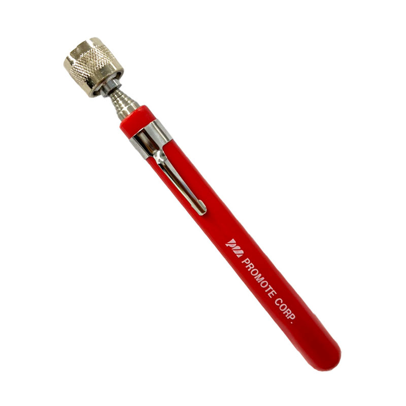 ■特長超強力マグネットで3.5kgの重量を楽々引きあげる！■仕様全長：約163mm～850mm 材質：SUS304 グリップ：エラストマー樹脂 マグネット部分：約15mmΦ■用途手の届かない箇所の小物部品等のピックアップにブランド：PROM...