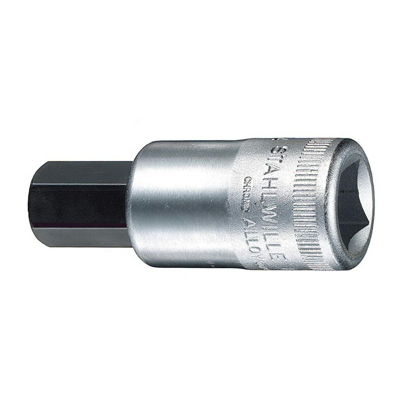 メーカー名：STAHLWILLE（スタビレー）品番：54-10商品名：1/2SQ インヘックスソケット●差込角(”SQ)：1/2●サイズ(mm)：10●全長(L1；mm)：60●軸長(L2；mm)：22●ソケット部外径(d；mm)：22.7...