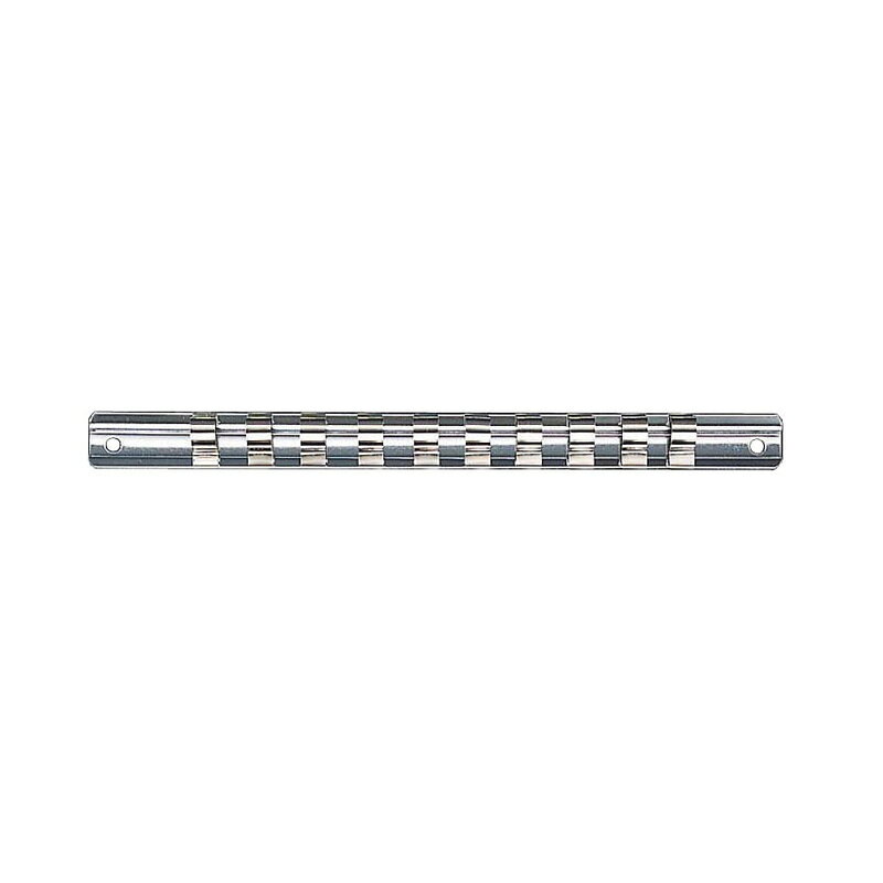 メーカー名：SIGNET(シグネット)品番：12181-1商品名：3/8DR 3/8"SQ ソケットホルダー245mm 12PC(68205)●差込角(SQ)：3/8●全長(mm)：245●クリップ数(PC)：12●ソケットの整理に。※メイ...