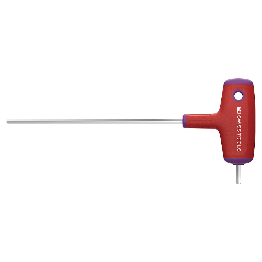 メーカー名：PB SWISS TOOLS(ピービースイスツールズ)品番：1207-4-150商品名：1207-4-150 クロスハンドルロング六角棒レンチ■サイズ(mm)：4■適合セットスクリュー：M8■適合キャップスクリュー：M5■長辺軸...