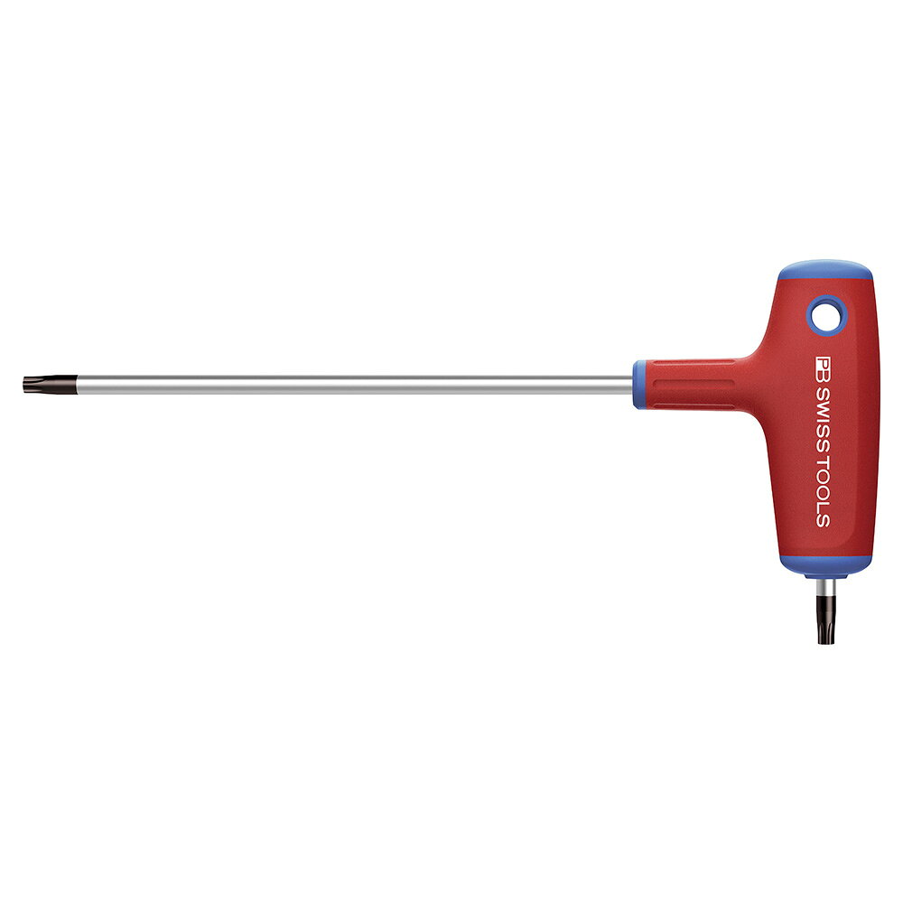 メーカー名：PB SWISS TOOLS(ピービースイスツールズ)品番：1407-30-150商品名：1407-30-150 クロスハンドルヘクスローブレンチ(ロング)■サイズ(mm)：T30■適合キャップスクリュー：M6■軸径(mm)：7...