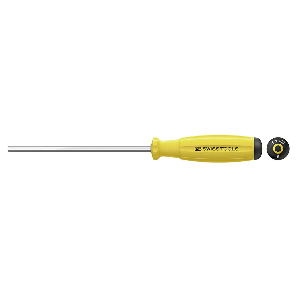 メーカー名：PB SWISS TOOLS(ピービースイスツールズ)品番：8205-2.5-90ESD商品名：8205-2.5-90ESD スイスグリップ六角棒ドライバー■サイズ(mm)：2.5■全長(mm)：170■軸長(mm)：90■適合...
