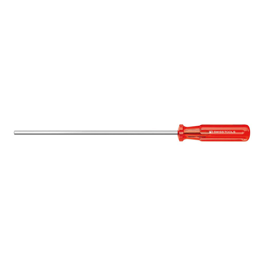 メーカー名：PB SWISS TOOLS(ピービースイスツールズ)品番：205L-6-280商品名：205L-6-280 六角棒ドライバー ロング■サイズ(mm)：6■適合セットスクリュー：M12-14■適合キャップスクリュー：M8■軸長(...
