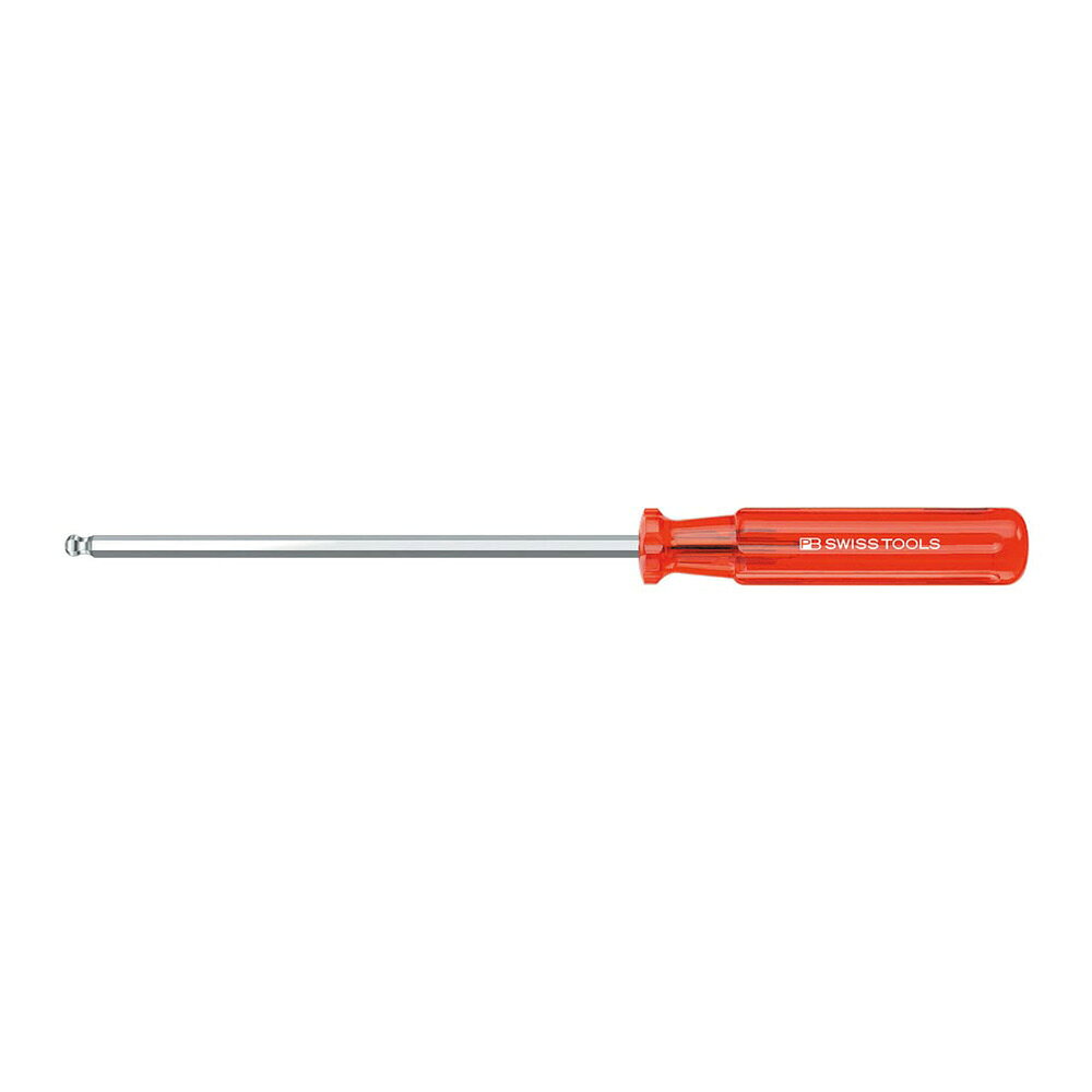 メーカー名：PB SWISS TOOLS(ピービースイスツールズ)品番：206S-2-80商品名：206S-2-80 ボールポイント六角棒ドライバー■サイズ(mm)：2■適合セットスクリュー：M4■適合キャップスクリュー：M2.5■軸長(m...