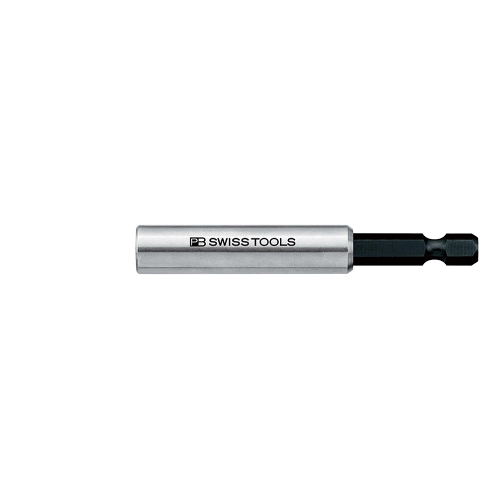 メーカー名：PB SWISS TOOLS(ピービースイスツールズ)品番：450M商品名：450M 電動ドライバー用ビットホルダー■差込角(”HEX)：1/4■軸径(φmm)：10■全長(mm)：75■質量(g)：47■ボール溝中心から後端ま...