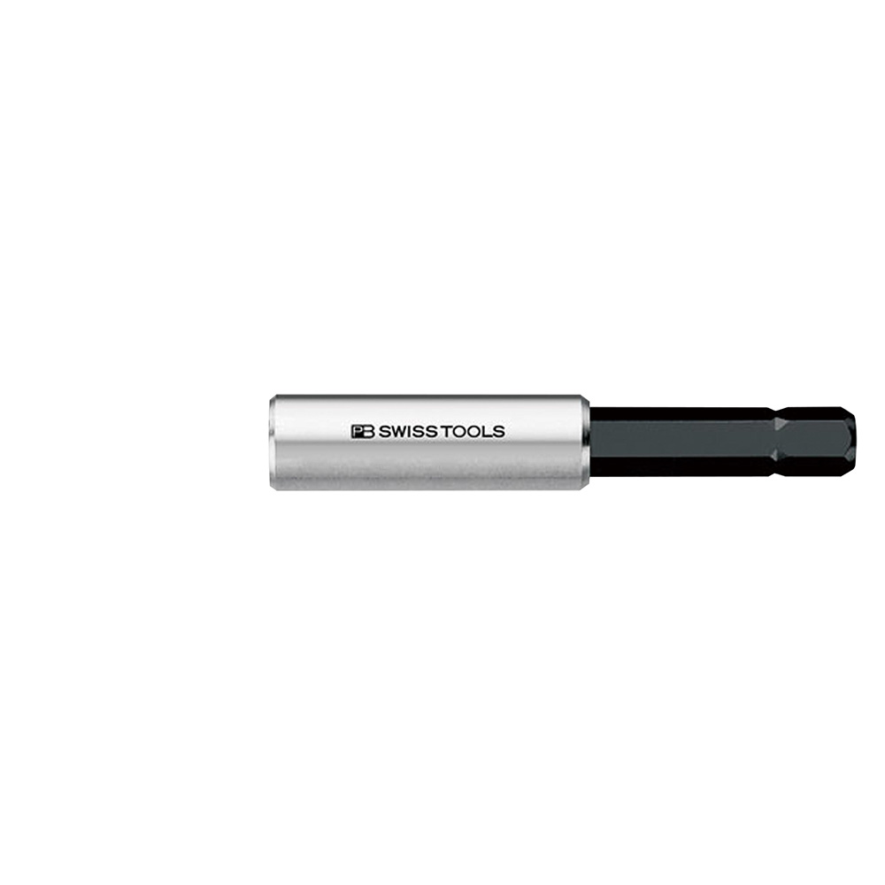 メーカー名：PB SWISS TOOLS(ピービースイスツールズ)品番：451M商品名：451M 電動ドライバー用ビットホルダー■差込角(”HEX)：1/4■軸径(φmm)：10■全長(mm)：60■質量(g)：25●ビットはホルダー内部の...