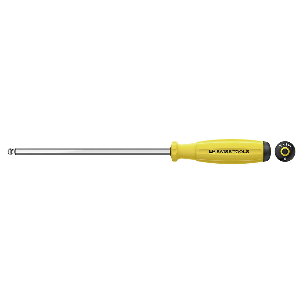 メーカー名：PB SWISS TOOLS(ピービースイスツールズ)品番：8206S-4-120ESD商品名：8206S-4-120ESD スイスグリップ・ボールポイントドライバ■サイズ(mm)：4■全長(mm)：210■軸長(mm)：120...
