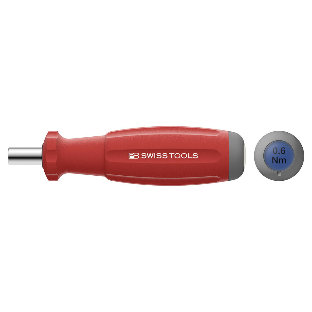 メーカー名：PB SWISS TOOLS(ピービースイスツールズ)品番：8314M-0.6商品名：8314M-0.6 メカトルク(トルクドライバー) プリセット●測定精度：±6％■初期設定トルク(Nm)：0.6■トルク調整範囲(Nm)：0....