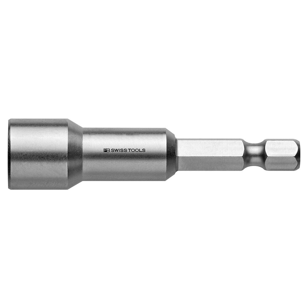 メーカー名：PB SWISS TOOLS(ピービースイスツールズ)品番：E6-200-13商品名：E6-200-13 ソケットビット■サイズ(mm)：13■全長(mm)：60■先端外径(φmm)：18.5■適合ネジ：M8■ソケット部深さ(m...
