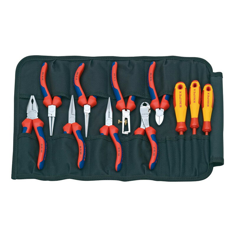 メーカー名：KNIPEX(クニペックス)品番：001941LE商品名：ロールバッグ (270MM)●巻き上げ式工具入れ。●耐久性に優れたポリエステル製。●セット品001941用。※工具は付属していません。