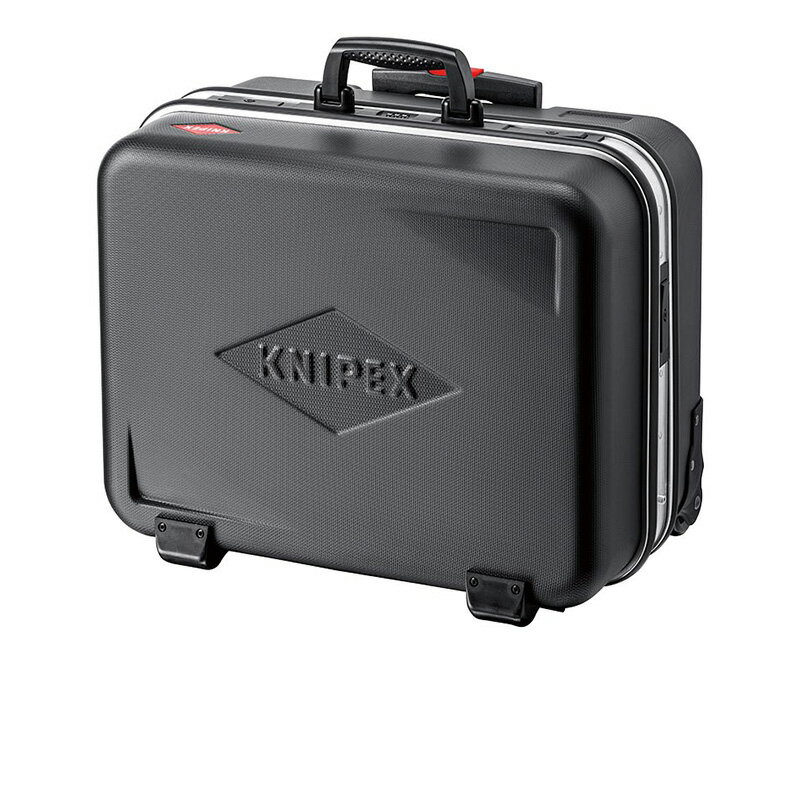メーカー名：KNIPEX(クニペックス)品番：002141LE商品名：ツールケース (キャスター付)●外寸(mm)：W510×H270×D410●内寸(mm)：W480/445×H105×D370/330●耐荷重(kg)：30●質量(kg)...