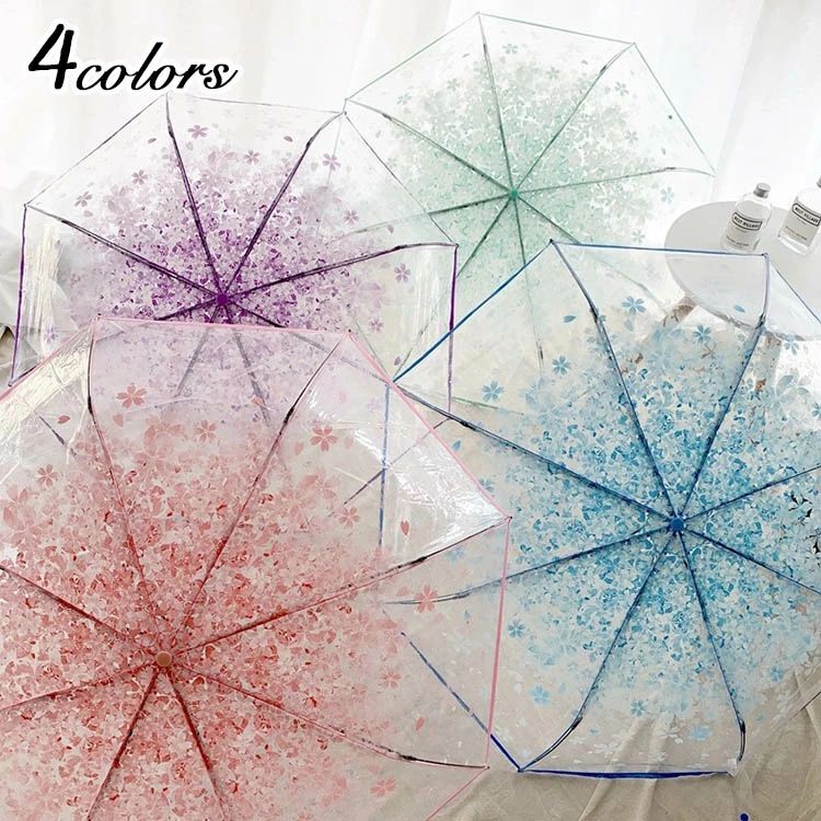 ●関連キーワード：折りたたみ傘 レディース 大きい ビニール傘 透明 折り畳み傘 雨傘 丈夫 撥水加工 梅雨対策 8本骨 花柄●カラーピンク/グリーン/ブルー/パープル●関連キーワード： 折りたたみ傘 レディース 大きい ビニール傘 透明 ...