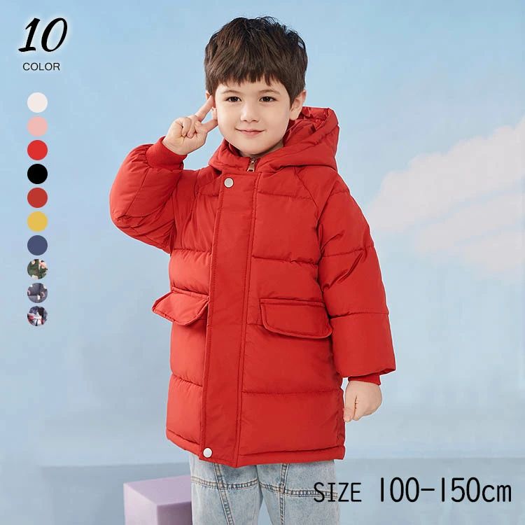 ●関連キーワード：ダウンジャケットコート 男の子 女の子 子供服 こども服 キッズ おしゃれ かっこいい かわいい アウター キッズ コート 秋物 冬物 春物 ジャケット アウター キッズアウター ブルゾン 防寒 防風 暖か 110cm 1...