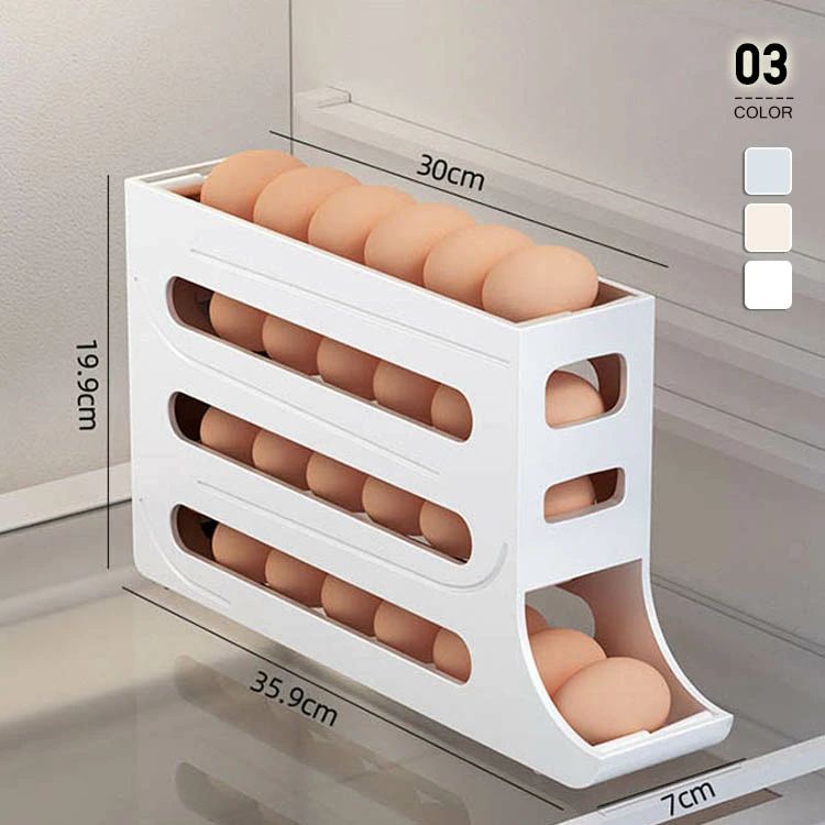 ●関連キーワード：卵ケース 冷蔵庫収納 卵保護ケース エッグホルダー4段 卵ボックス 卵入れ キッチン収納 玉子収納 取り出し便利 冷蔵庫用 キッチン●カラーホワイト/ベージュ/グレー●関連キーワード： 卵ケース 冷蔵庫収納 卵保護ケース ...