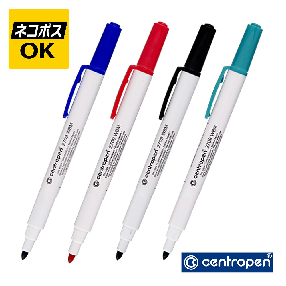 ホワイトボードに使用できるマーカー。1.8mmの筆記幅。 エルゴグリップ採用。 【centropen(セントロペン）】チェコ共和国の筆記具老舗ブランド。 1940年に万年筆の製造に始まり、現在は子供から大人向けのマーカー、万年筆など多数の商...