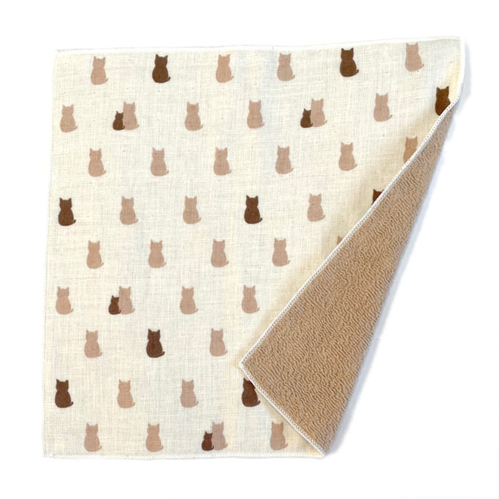 商品情報サイズ（約）25cm×25cm素材綿100%※ガーゼ＋パイル二重織生産国日本ご注意※はじめ濃色は若干色落ちする場合があります。色移りしてしまうこともありますので、白いものと一緒に洗わないようお願いいたします。また、塩素系漂白剤はご使...