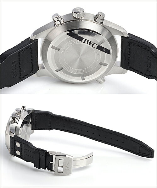 Bracelet/Strap black alligator leather strap