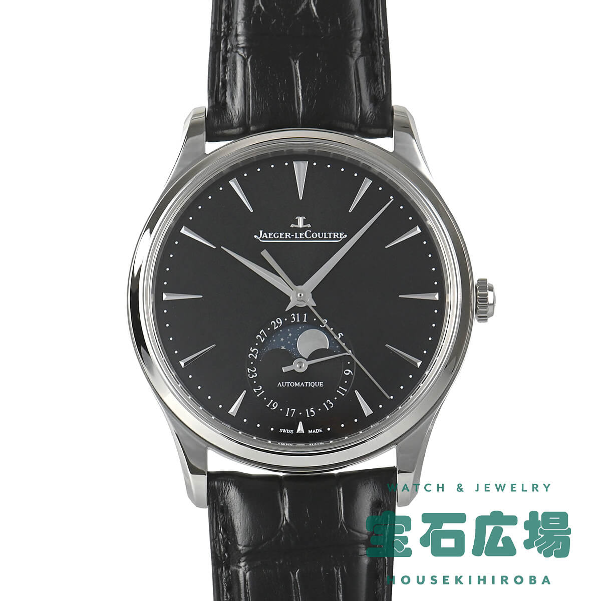 ご購入前に必ずご確認ください。 商品NO657175001 ブランドジャガー・ルクルト 商品名マスター・ウルトラスリム・ムーン 型番Q1368471 機械自動巻き 材質ステンレス ブレス・ストラップストラップ タイプメンズ カラーブラック ...