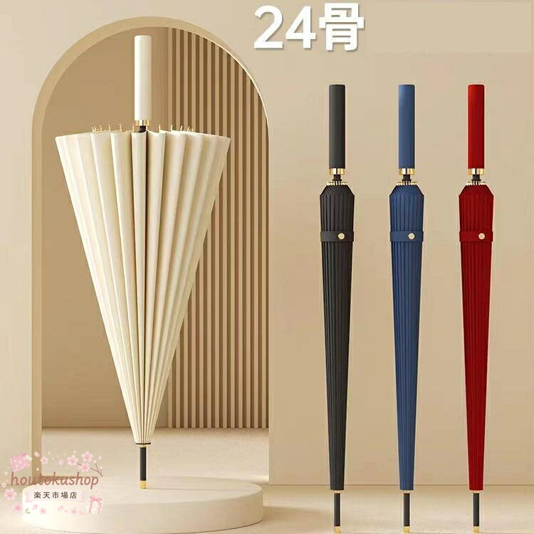 アウトドアブランドのラドウェザーから、 24本骨のジャンプ傘が誕生した。 傘の骨が多いのは、イイコトだらけ。 台風クラスの強風にも負けない！ 円に近くなるから、カバー範囲が広い！ 和傘のようなレトロモダンな雰囲気でオシャレ！ たたんだ姿も綺...
