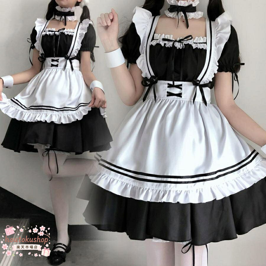 ハロウィーン、学校の劇、演劇、テーマコスチュームパーティーのための素晴らしいです コスプレがの方も挑戦しやすい衣装です。 普段のおでかけのおしゃれにはもちろん、原宿系夢かわいい系ガーリー、森ガール、姫系等 ファッションがお好きな方や、ゴスロ...