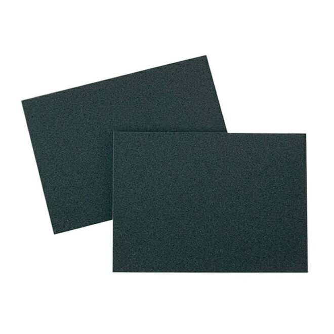 商品説明 ディスクリート部品の保管や、静電気にデリケートな基板等の緩衝材に最適。 適度な硬さを保つ導電性発泡材を使用。 外形寸法 175（W）×245（D）mm 厚さ 5mm 入数 2 ESD管理値 Rp≦1×1010Ω 取扱説明書ダウンロード