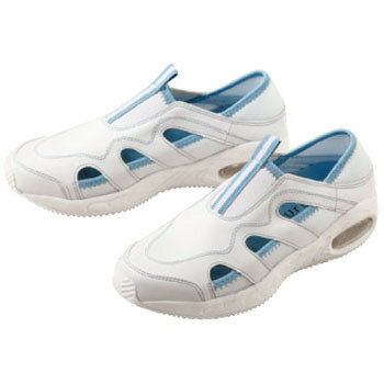 両サイドスルーで通気性抜群！ ストレッチ素材で足にジャストフィット。 エアーバッグ内臓で抜群のクッション性。 かかと部分をつぶすとサンダルとして履けます。 インソールは取り外し可能。 　 ※ 商品の仕様は予告なく変更することがございます。 ...