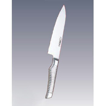 牛刀 18cm オールステンレス製 TBCL●刃渡寸法:18cm●材質:刀身/モリブデン,バナジウム鋼、ハンドル/18-8 ステンレスステンレス鋼●TBCL(リットル)オールステンレス庖丁シリーズ●江戸時代の刀匠、善定藤原兼次に由来する関兼...