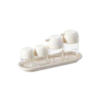 カスターセット K-5111 5PCS キノコ 白●カラー:白●材質:メタクリル樹脂●耐熱温度80℃●※セット内容はしょうゆさしK-5101、ソースさしK-5102、塩入れK-5103、こしょう入れK-5104、カスタートレイK-5110に...