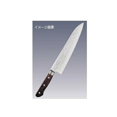 牛刀 24cm KP-1104 響十 強化木シリーズ●刃渡寸法:24cm●庖丁は両刃、右仕様となります。●材質:ダマスカス鋼鍛造●強化木シリーズ●ダマスカス鋼の由来:ダマスカス鋼は、インド産のウーツ鋼を使用し、シリアのダマスカスで刀剣などに...