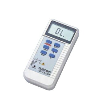デジタル温度計 CT-1310D●寸法:71×36×H148●測定範囲:-50℃～+1300℃●分解能:1℃、0.1℃切換可能●温度係数:+-(0.015%rdg+0.03℃)●サンプリング:2回/秒●表示:3.5桁LCD表示、オーバーの時...