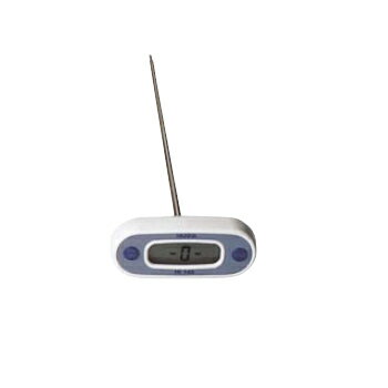 温度計 HI-145-20 高強度 T型 デジタル式●測定範囲:-50.0℃～+220℃●精度:+-0.3℃(-20℃～90℃の範囲)、+-0.4%(それ以外の範囲)●プローブ寸法:φ5×125(HT145-00)、φ5×300(HT145...