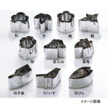 抜型 3Pcsセット 手造 羽子板 春 18－8 EBM●3Pcsセット(#3、#4、#5)●バラ売出来ます●※小さい順に#3,#4,#5になります。●※目安としては#3 35mm、#4 45mm、#5 55mm位の大きさです。※メーカー希...